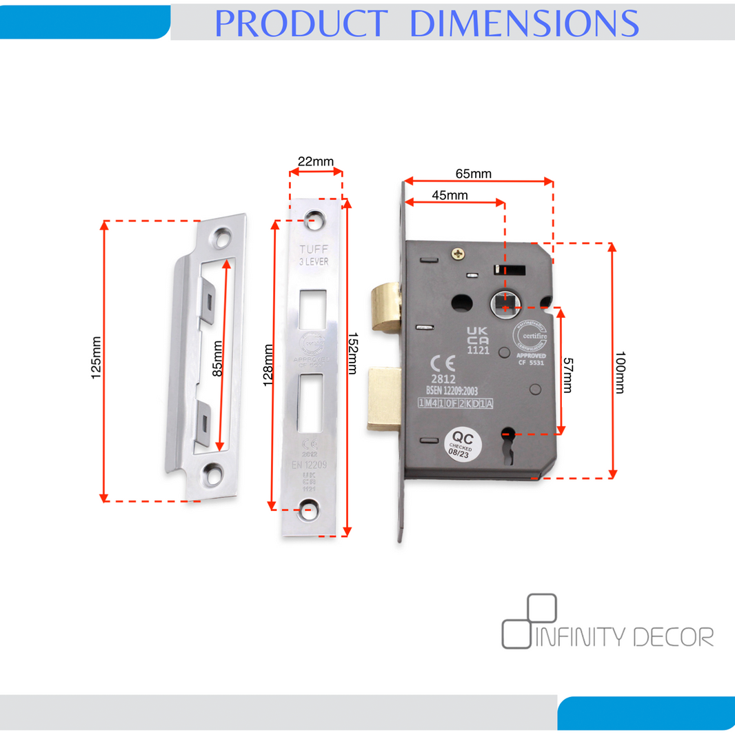 Sash Locks for Internal & External Doors | Infinity Decor