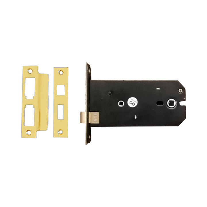 3 Lever Horizontal Sash Lock 6" Electro Brass – Infinity Decor