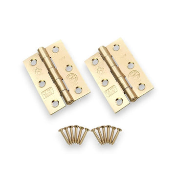 CE13 Stainless Steel BB Hinge - Electro Brass – Infinity Decor