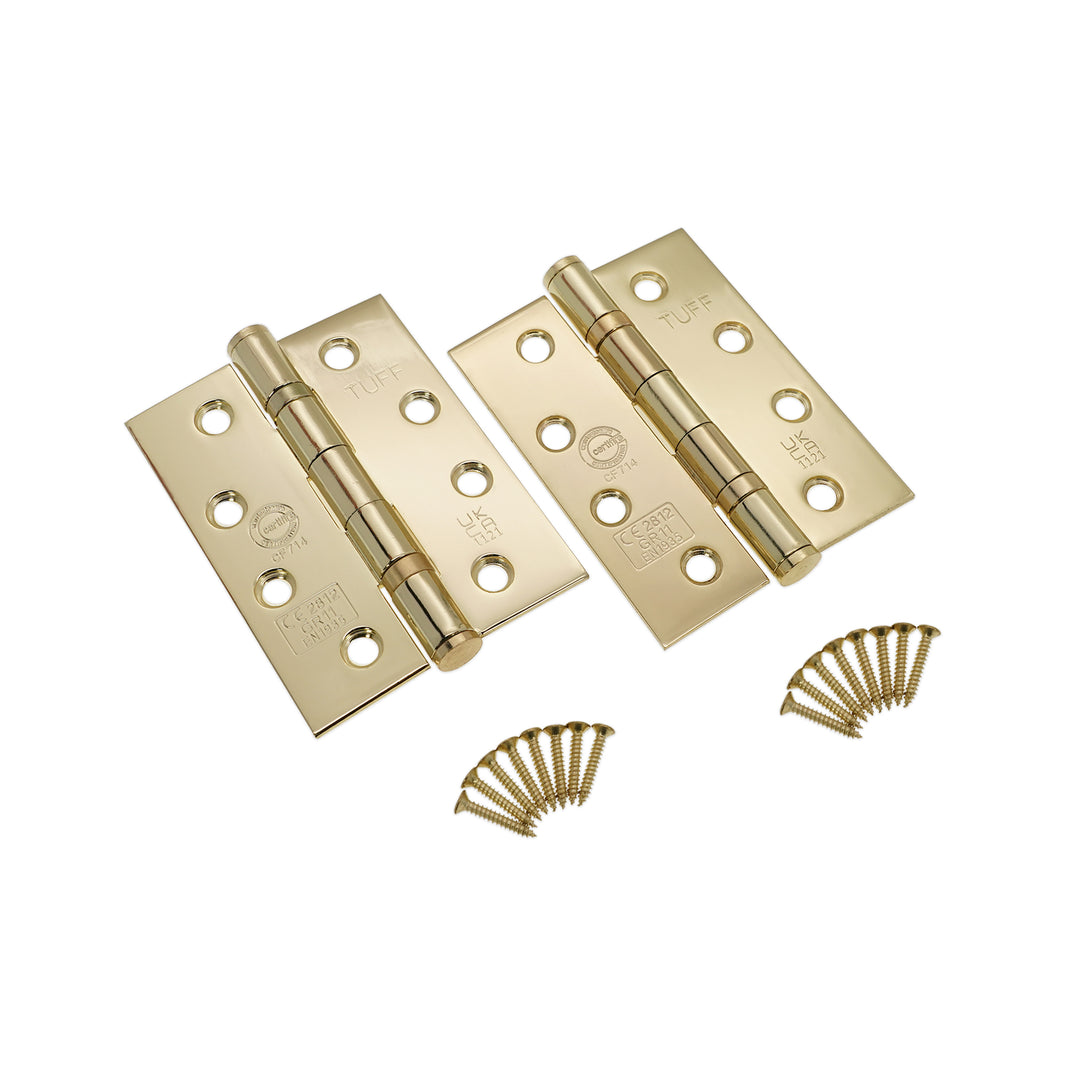 CE13 Stainless Steel BB Hinge - Electro Brass – Infinity Decor