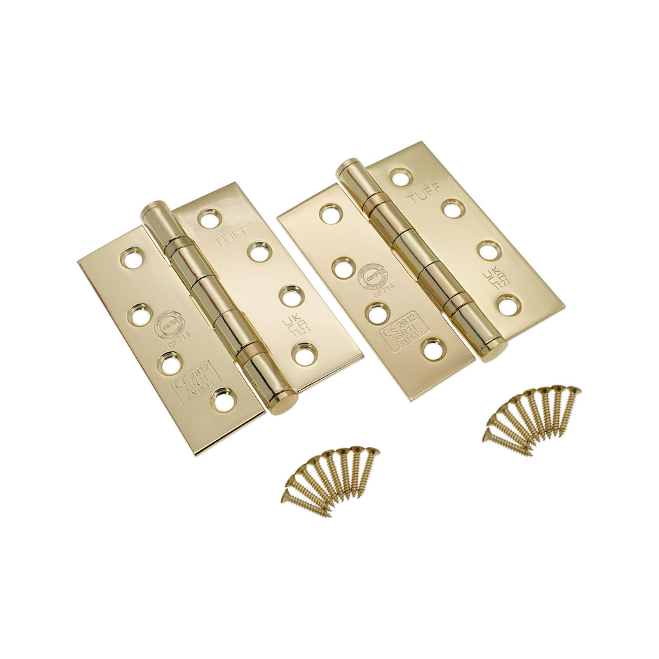 CE13 Stainless Steel BB Hinge - Electro Brass – Infinity Decor