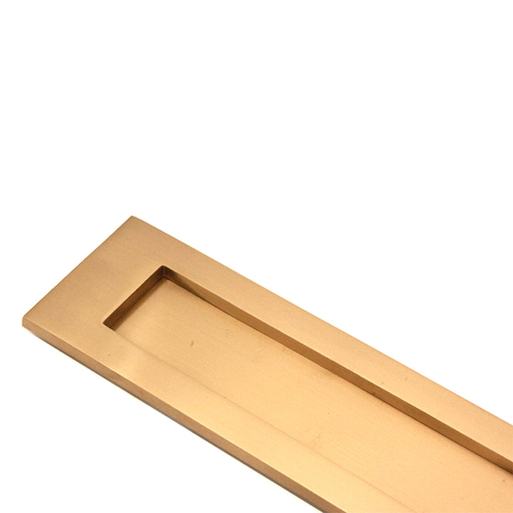 Hexagonal Centre Door Knob Satin Brass – Infinity Decor