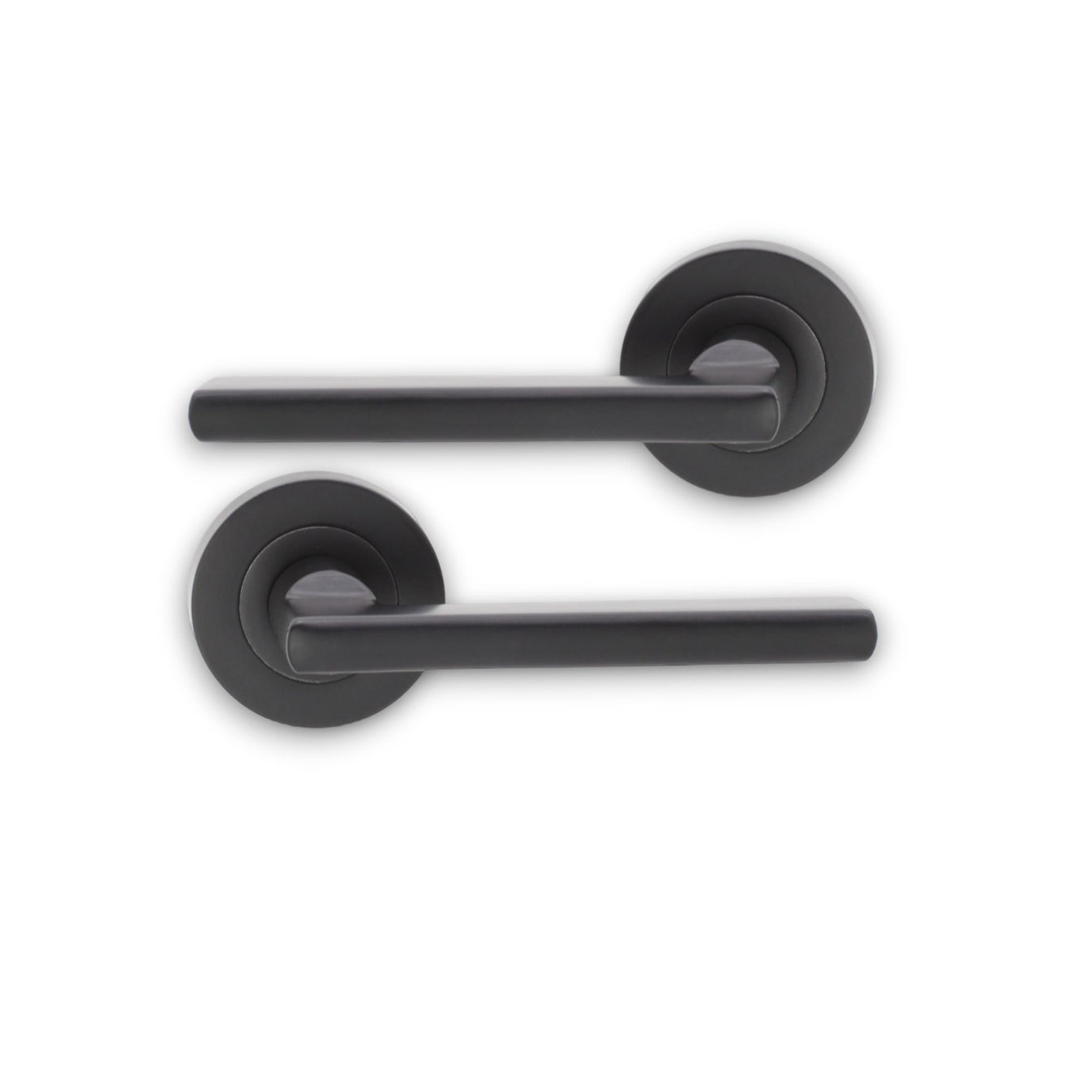 Drox Lever Door Handle Matt Black – Infinity Decor