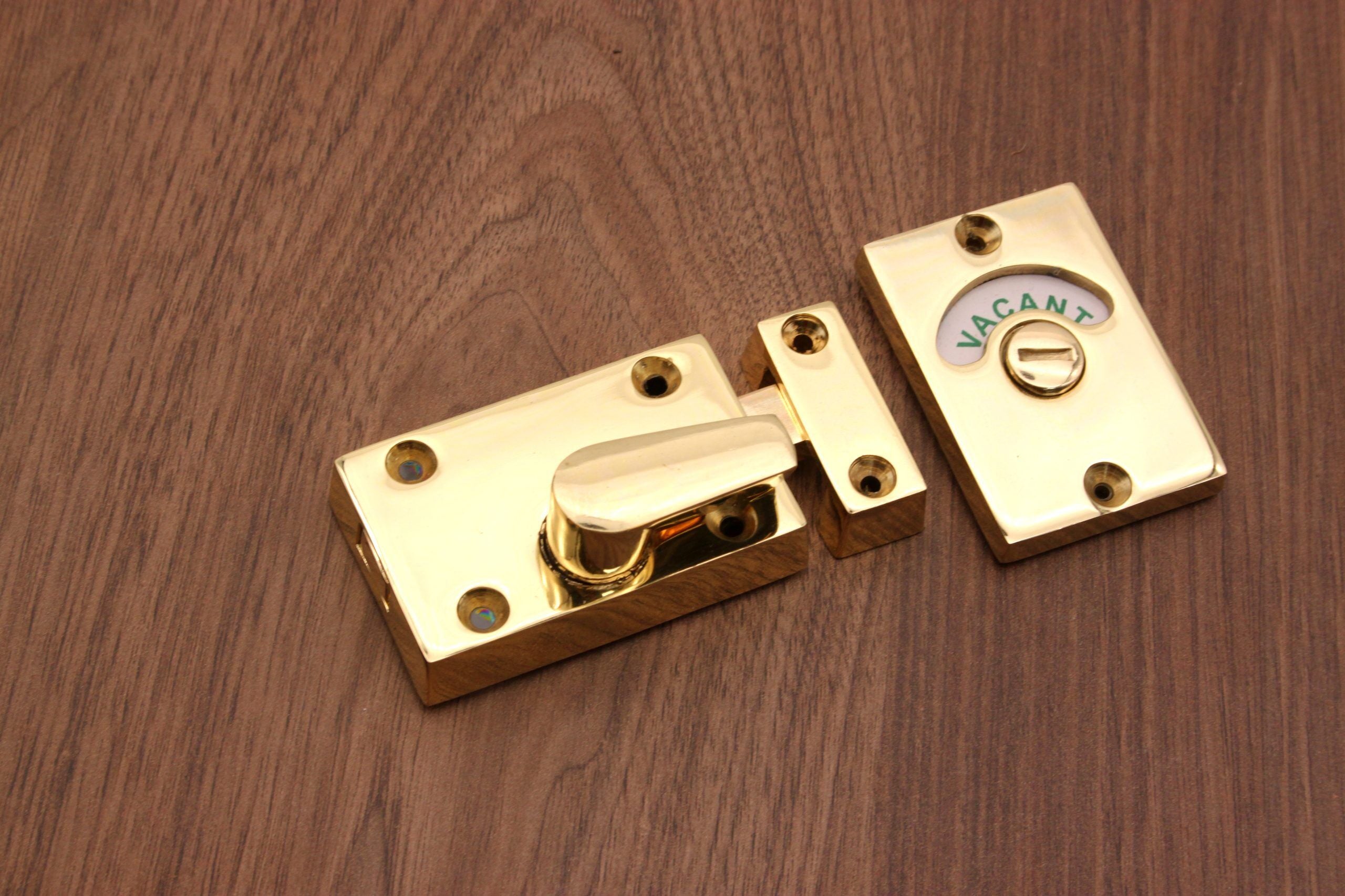 Indicator Bolt Latch Polished Brass – Infinity Decor